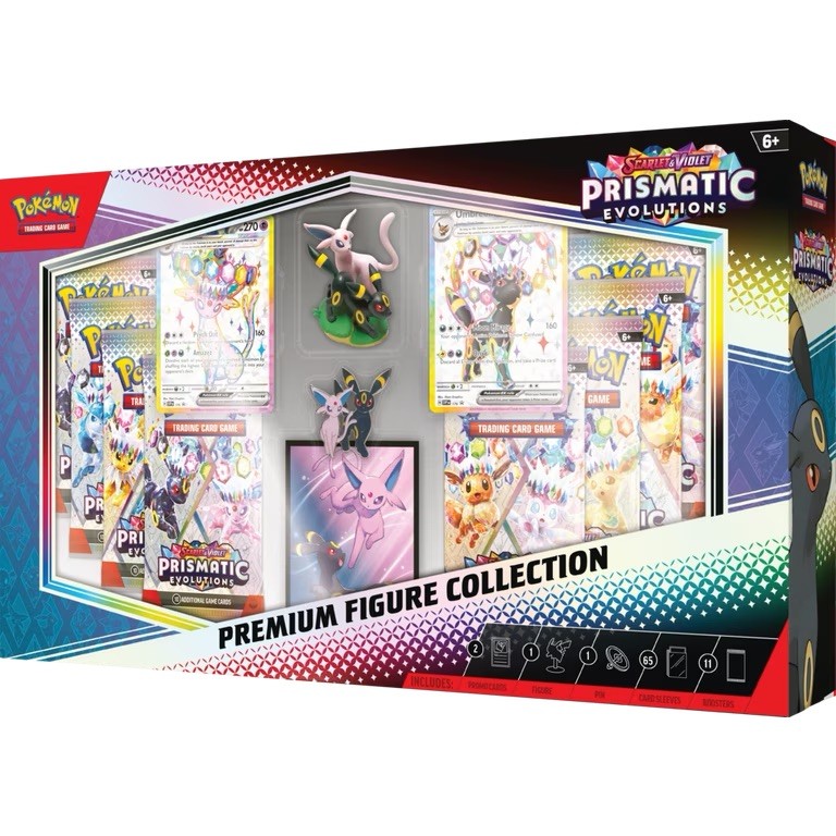 🔥POKEMON TCG Prismatic Evolutions Premium Figure Collection - English ...