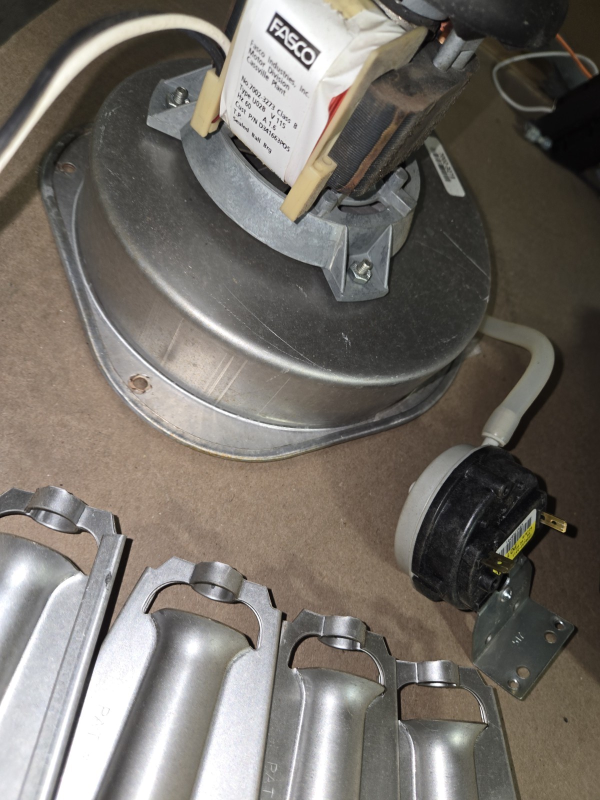 #d3416633p05 Fasco Inducer Fan Motor For Trane | eBay