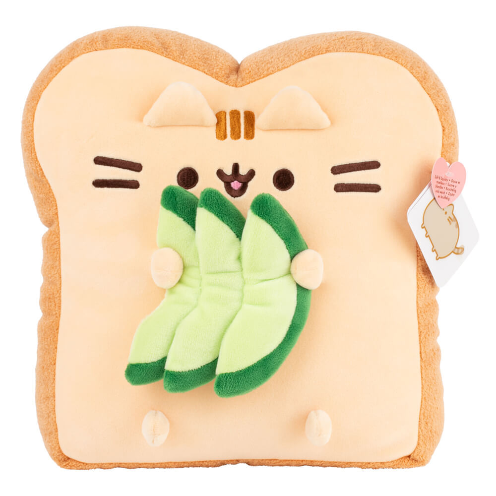 Pusheen - Avacado Toast Squisheen Plush: Soft Toy, 28cm | eBay