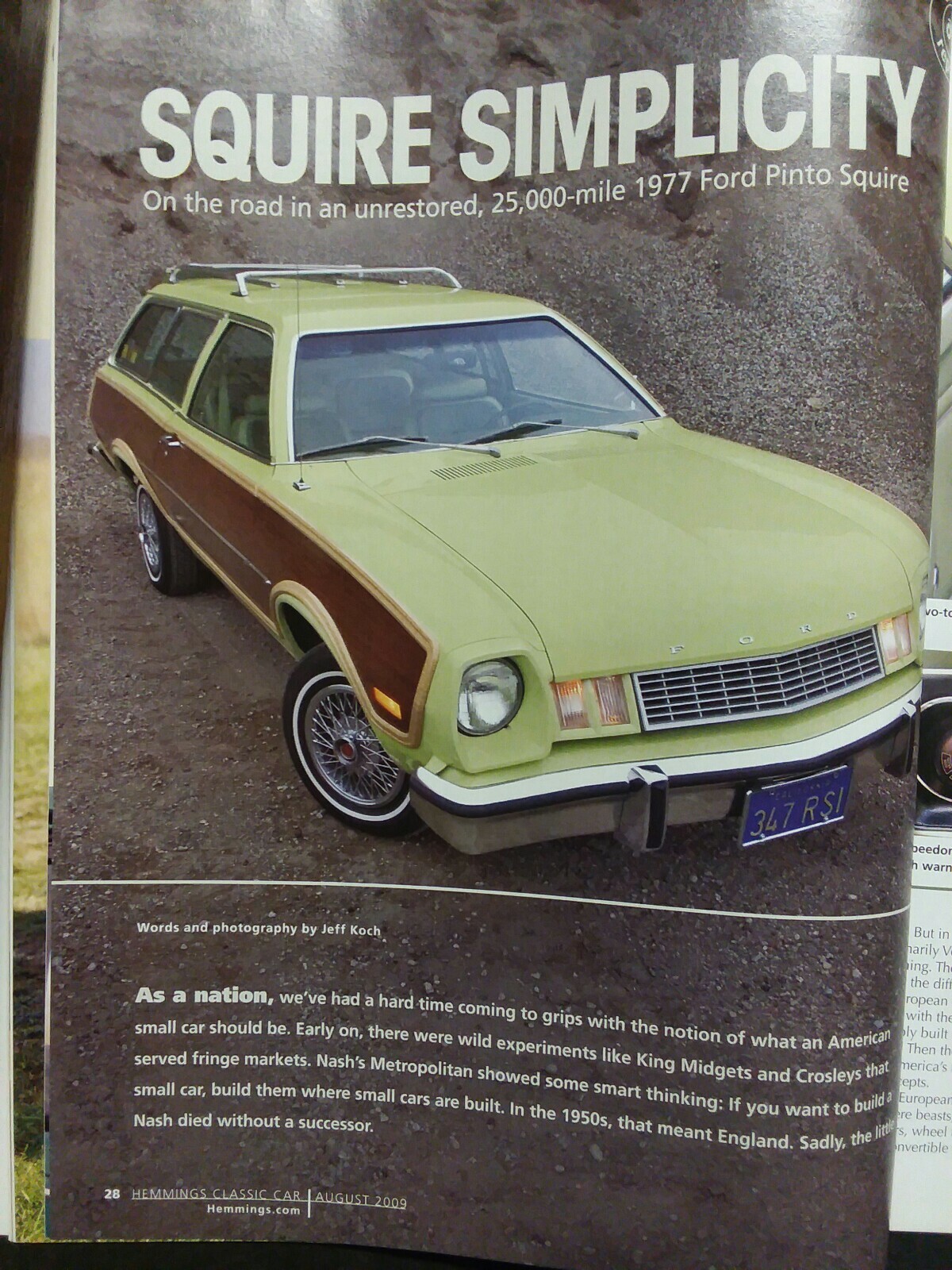 Hemmings Classic Car August 2009 Avanti 59 Packard 76 Oldsmobile 62 ...