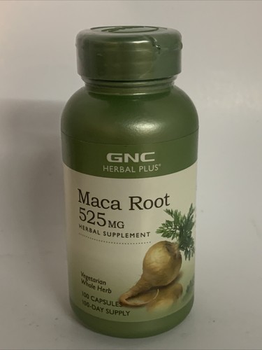 GNC Herbal Plus Maca Root 525MG 100ct 08/26 | eBay