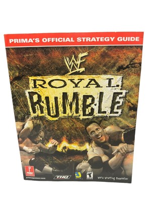 WWF Royal Rumble Strategy Guide for Sega Dreamcast Video Game WWE ...