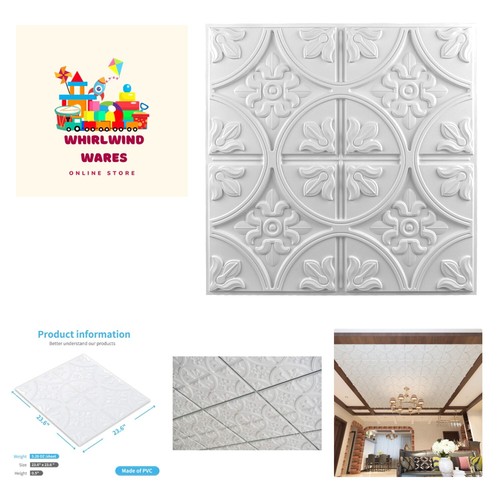 Drop Ceiling Tiles 2x2, Glue-up Ceiling Panel, Fancy Classic Style in ...