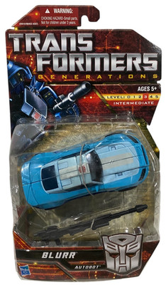 Transformers Generations Blurr Deluxe Class Action Figure NEW 2010 Blur ...