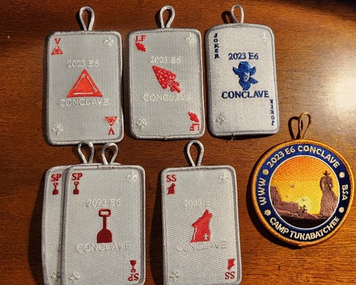 Section E-6 Conclave Lot 2023 SR-9 Coosa Alibamu Echeconnee Egwa Tawa Dee OA WWW | eBay