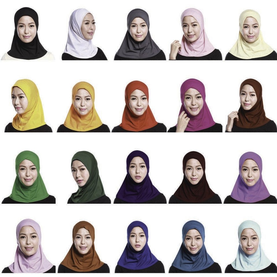 Women's Adjustable Muslim Hijab and Comfortable Islamic Headscarf ...