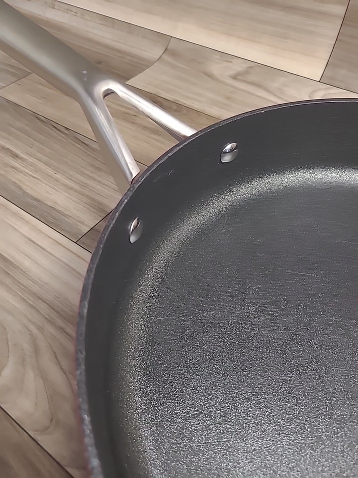 Ninja Foodi NeverStick 3-Quart 10.5" Red Fry Pan Induction Ready Sauté ...