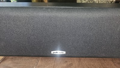 Polk Audio CS10 Center Channel Speaker (Black) Look At Pic | eBay