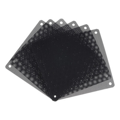 6PCS PC Dust Filter, 120x120mm PVC Computer Case Cooler Dustproof Mesh ...