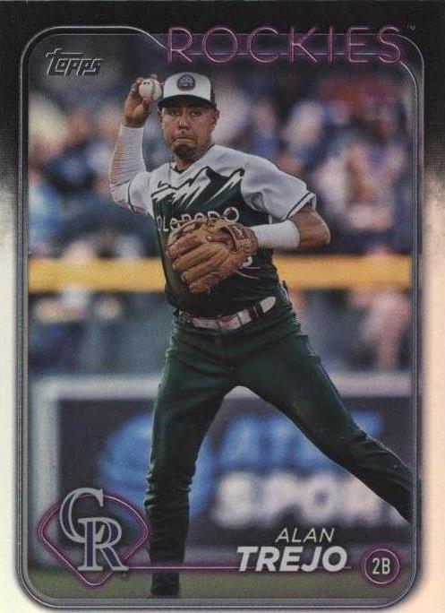 2024 Topps Update Series - Alan Trejo #US7 Rainbow Foil for sale online ...