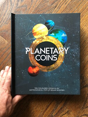 2017 PLANETARY COINS AUSTRALIA FULL 10 COIN SET POP-UP BOOK INCLUDES ...