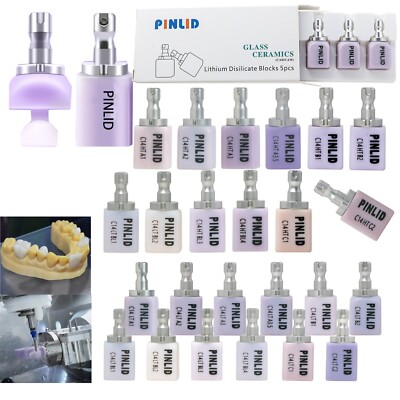US C14 Dental Emax Glass Ceramic Blocks Lithium Disilicate CAD/CAM ...