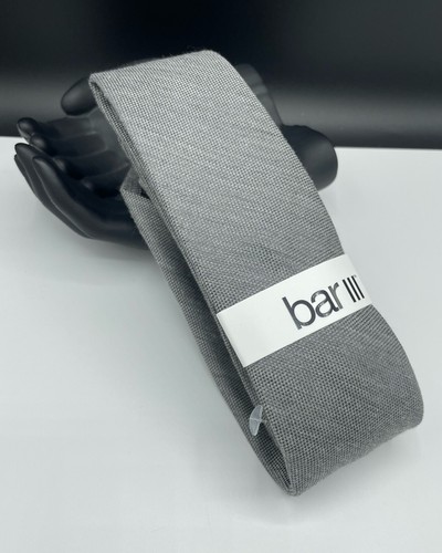 Bar III Men's Poly Blend Tie ~ Gray ~ Textured ~ Narrow ~ MSRP $55. | eBay