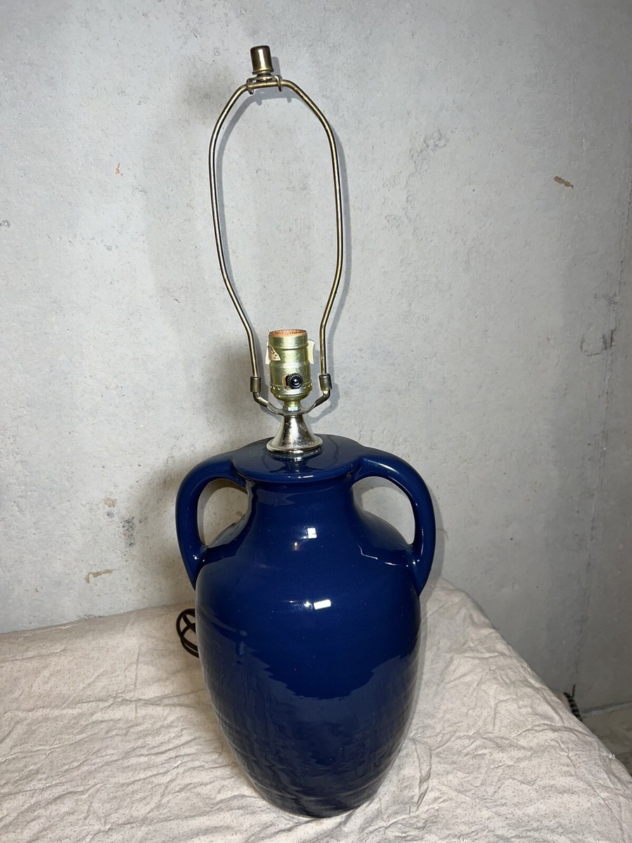 Leviton Lamps With Hole In A Vase Antique Leviton Lamp Etsy