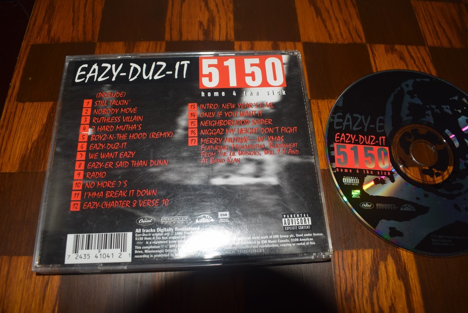 Eazy-E - Eazy-Duz-It CD (2002 release) Ruthless Records 49925710021| eBay