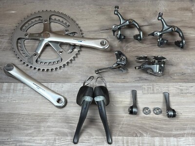 Shimano 600 Tricolor 7 Speed Groupset A1 | eBay