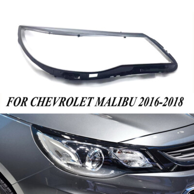 For 2016-2018 Chevrolet Malibu Transparent Headlight Cover Case Lens ...