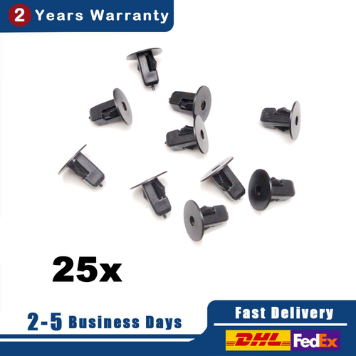 For Toyota 25Pcs Clips Fender Liner Screw Grommets Nylon 90189-06013 ...