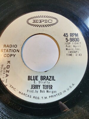 Teifer, Jerry - Heartaches/Blue Brazil Epic 9800 PROMO VG F269 | eBay