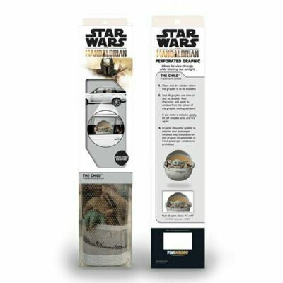 Mandalorian the Child Grogu Passenger Series Window Decal 14" x 10 ...