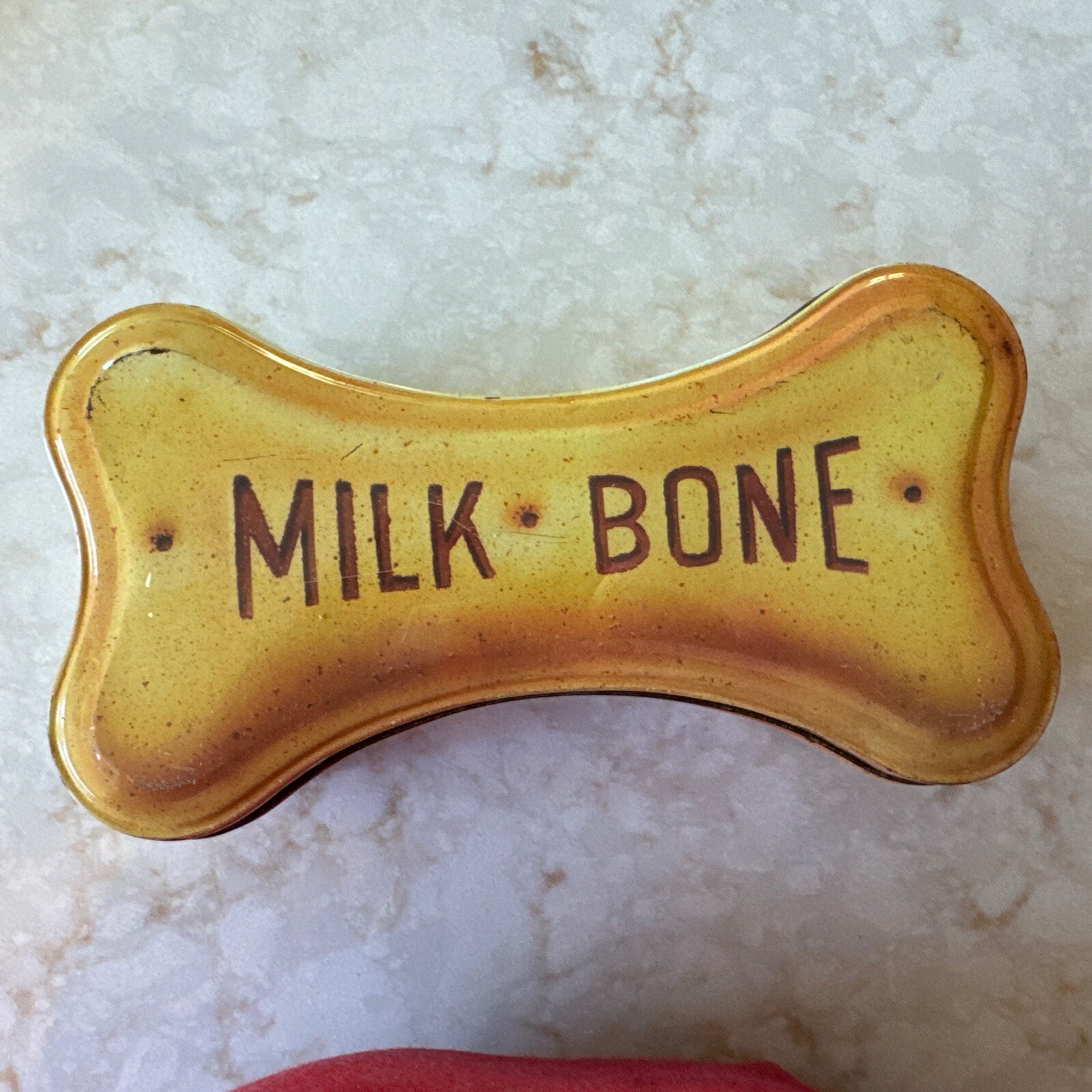 Rare 90’s Milk Bone Shape TIN Limited Edition Collectors Dog Biscuit ...