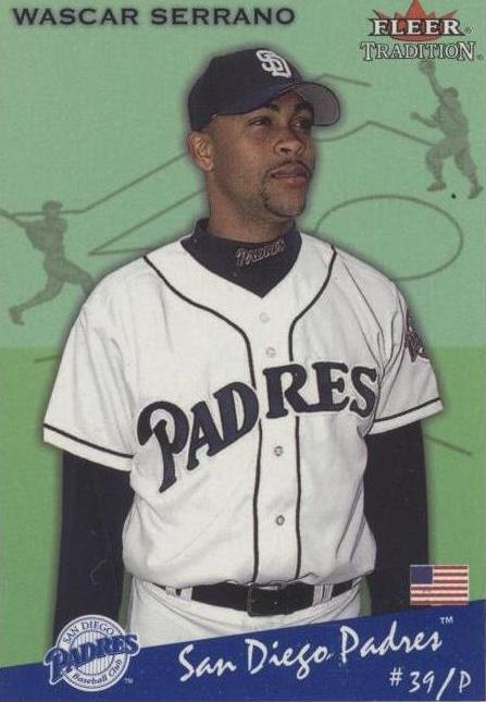 2002 Fleer Tradition - Wascar Serrano #409 Glossy /200 for sale online ...