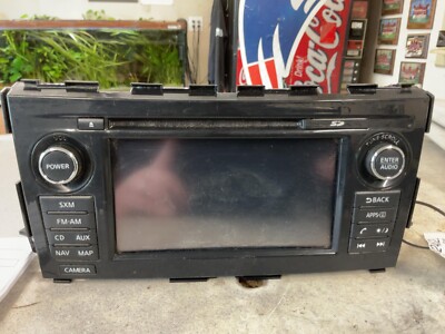 RADIO CD PLAYER AM FM NAVIGATION 2015 NISSAN ALTIMA SV | eBay