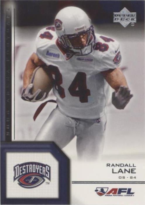 2006 Upper Deck Arena Football - Randall Lane #50 (RC) for sale online ...