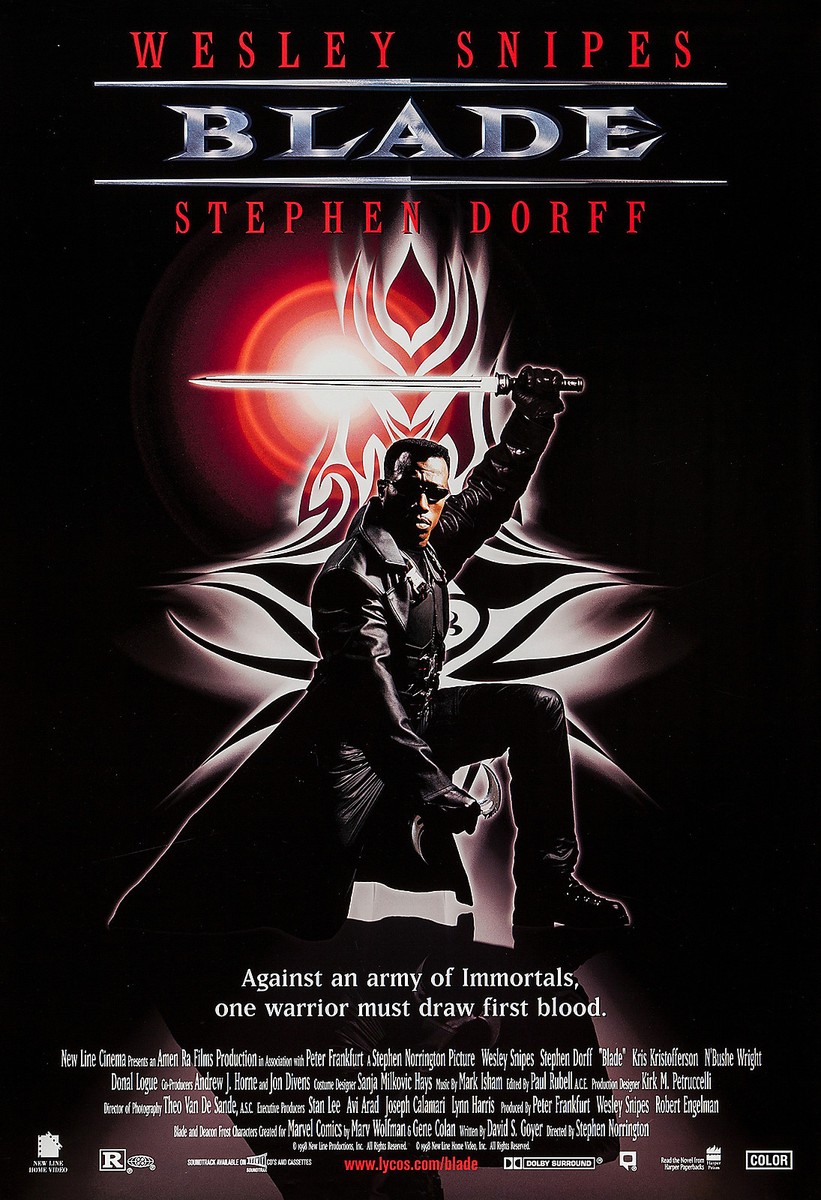 Blade 1 Movie Poster