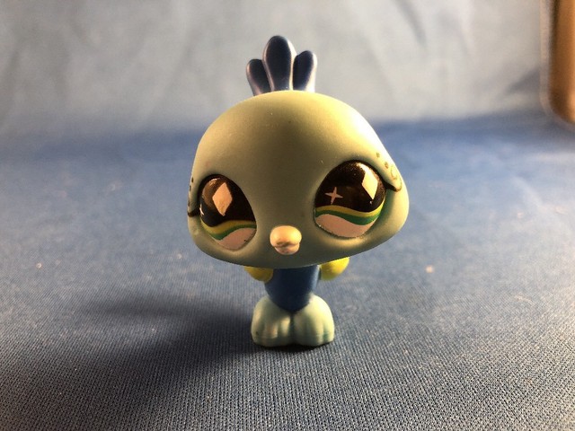 LPS Littlest Pet Shop #463 Peacock Bird Diamond Eyes | eBay