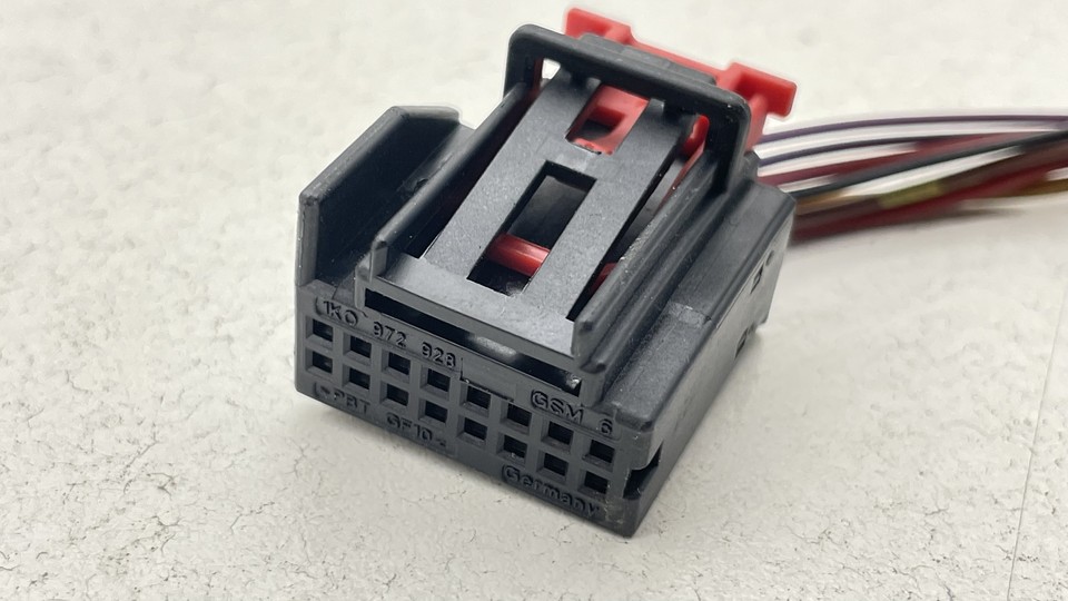 VW Audi Porsche Wiring Harness Plug Connector 7 Wire Pigtail OEM ...