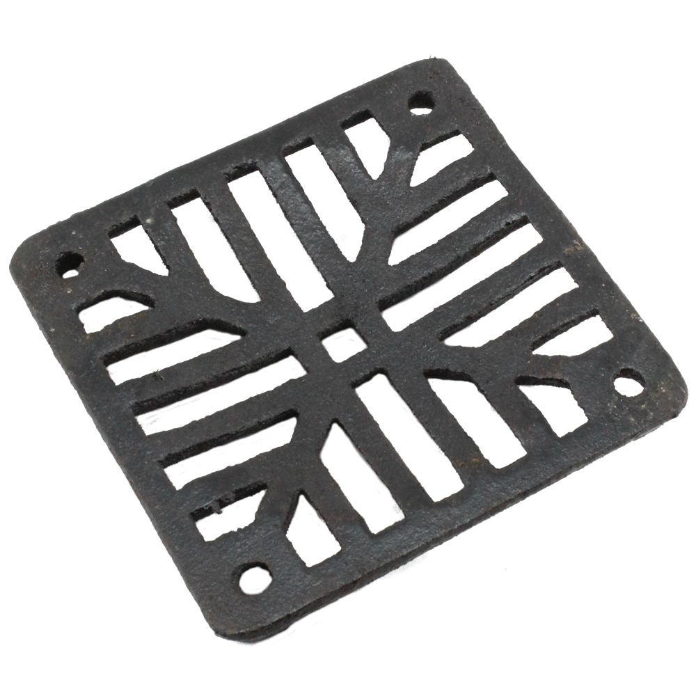 Cast Drain Cover Grate Man Hole Gully Grid Black Alloy Plastic Round ...