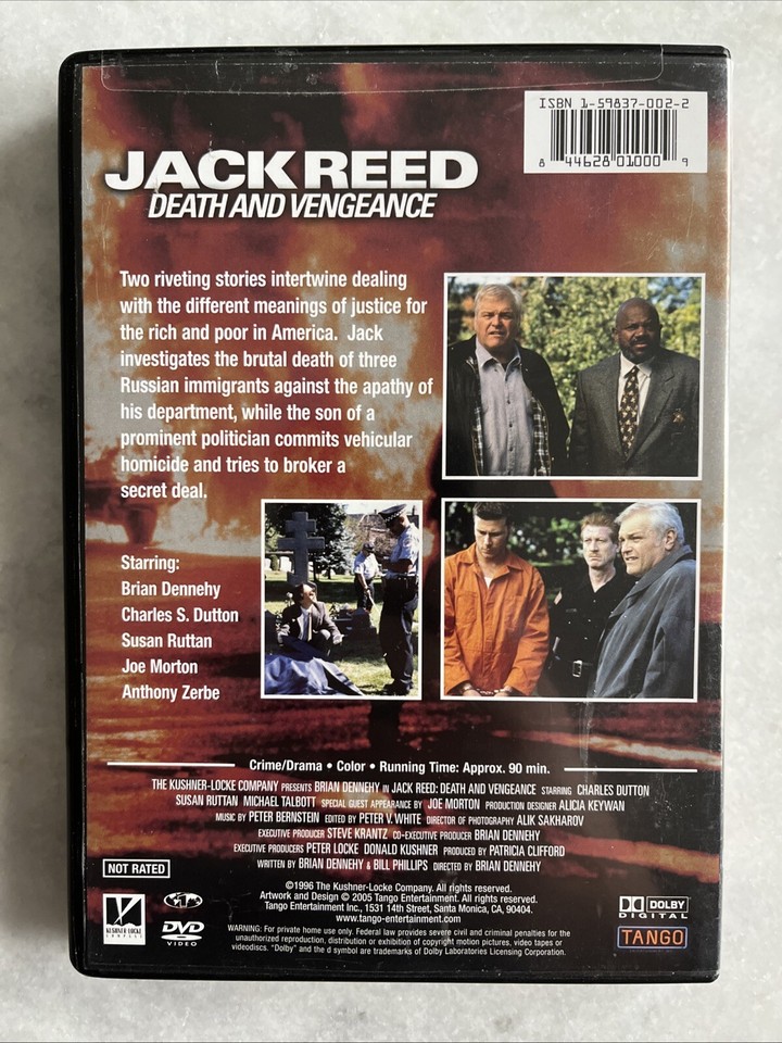 Jack Reed: Death and Vengeance (DVD, 1996) Brian Dennehy, Charles S ...
