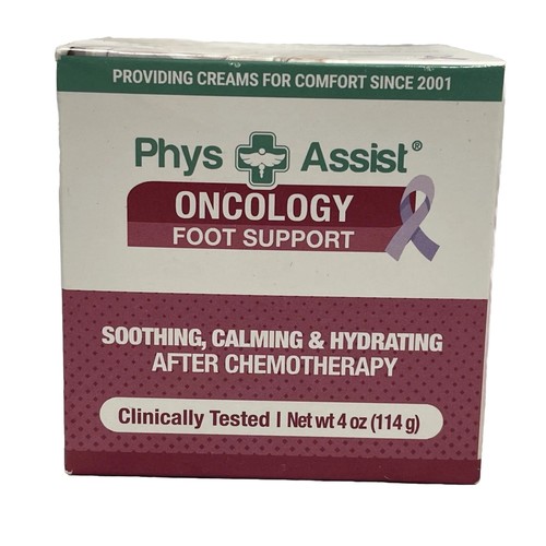 Lot of 2 Phys Assist Oncology Foot Support Cream Soothing Calming Ex 03 ...