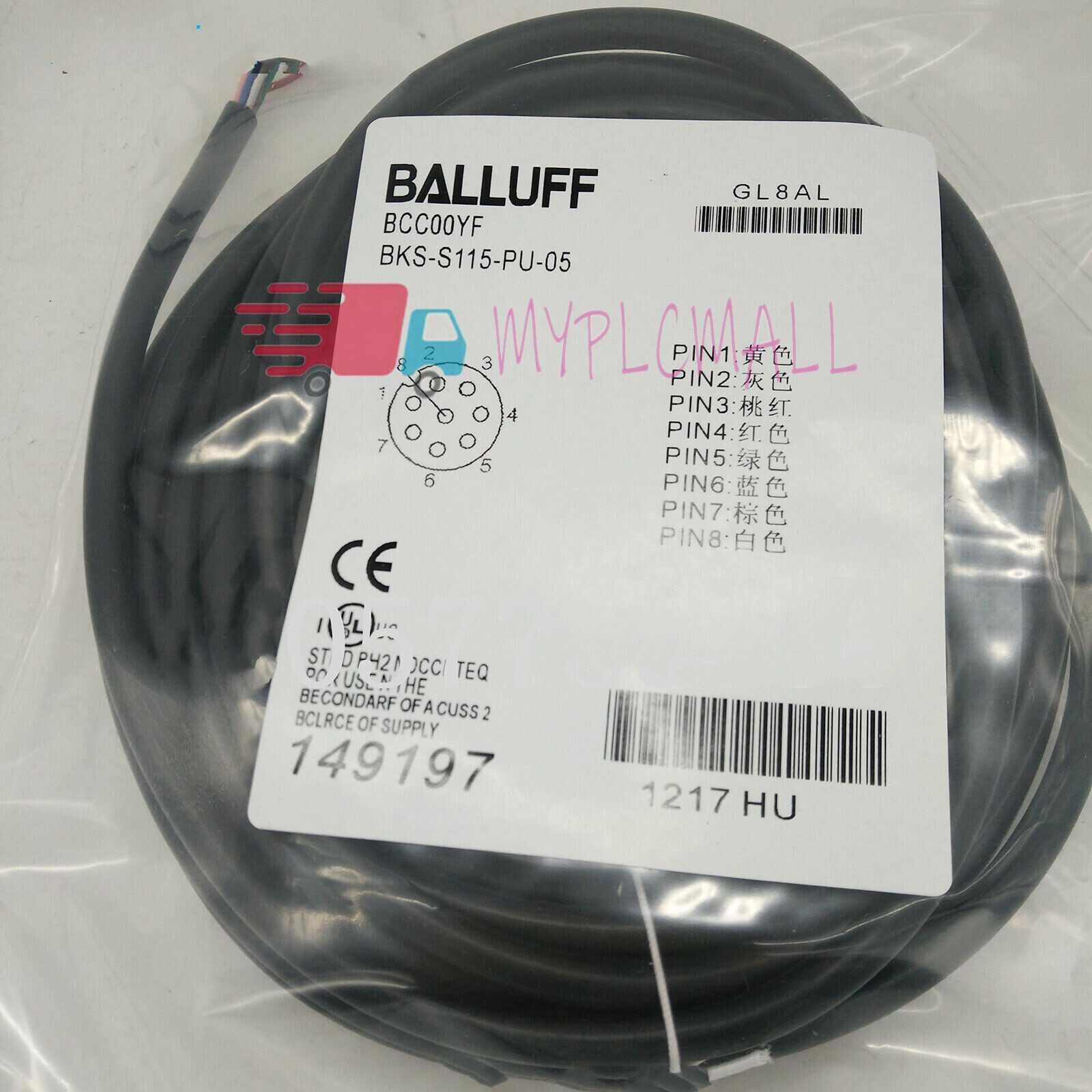 NEW BALLUFF BCC00YF BKS-S115-PU-05 Sensor (1pcs) | eBay