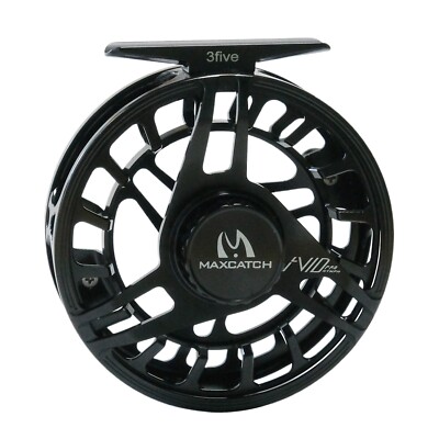 Maxcatch AVID PRO Nymph 3/5wt Aluminum Fly Fishing Reel Great for Euro ...