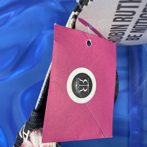 Robin Ruth Tote Bag Colorful “CITY OF MIAMI” White & Black W/Coral ...