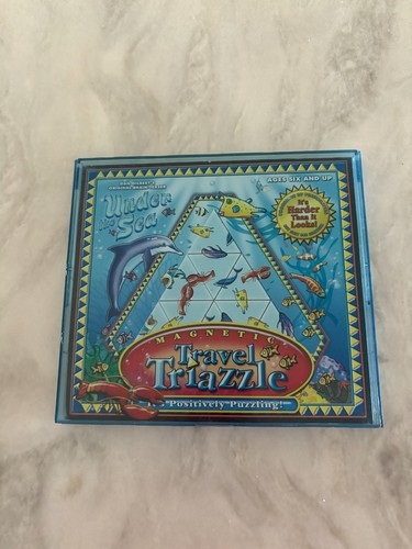 Dan Gilberts Under The Sea Magnetic Travel Triazzle Brain Teaser- READ ...