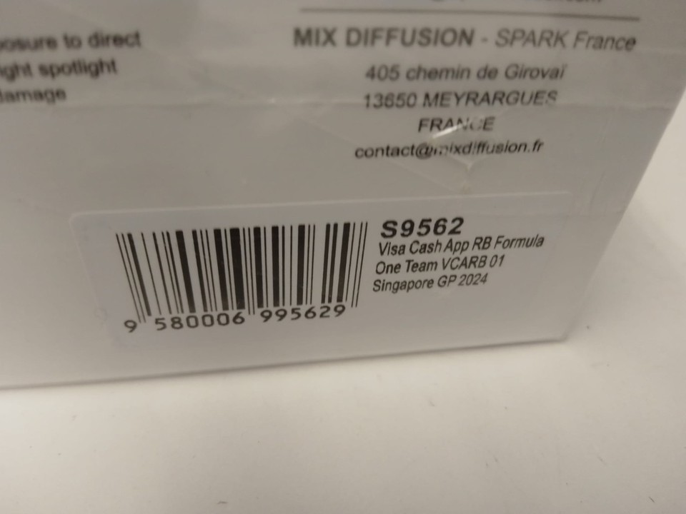 Spark Racing Bulls Visa VCARB01 #3 Daniel Ricciardo Singapore GP 2024 1 ...