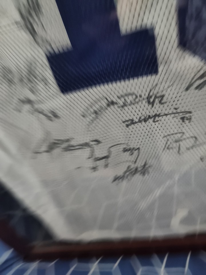 2006 Colts Autographed Jersey. Signed By 33 Players And Head Coach Tony ...