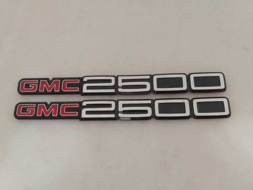 1999-2006 GMC Sierra 2500 Chrome Door Emblem OEM **QTY 2** | eBay