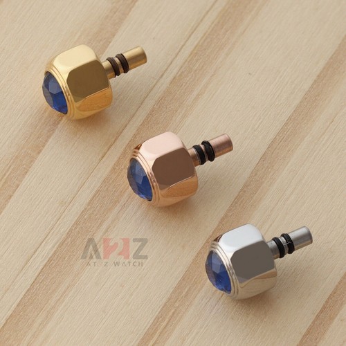 Watch Crown Blue Stone for Cartier 4072 Santos Large Watch | eBay