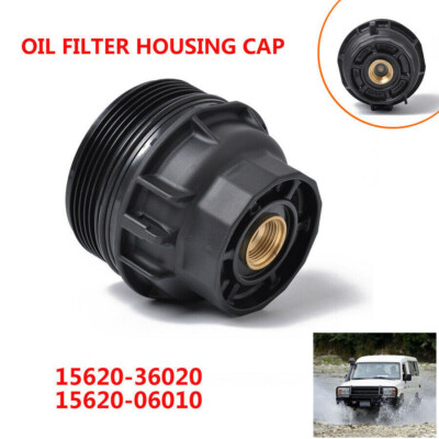 USA Oil Filter Housing Cap Black For Toyota RAV4 Lexus 15620-36020 ...