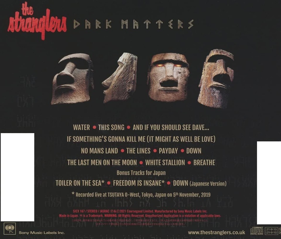 The Stranglers CD Dark Matters 4547366519327| eBay