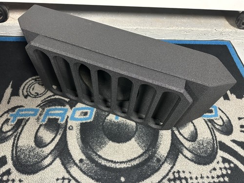 2018-25 Jeep Wrangler JL/JLU 12” Tailgate Subwoofer Enclosure Box LED ...