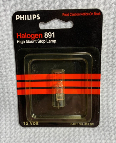 Philips 891 Halogen 12V Bulb High Mount Stop Brake Light OEM ...