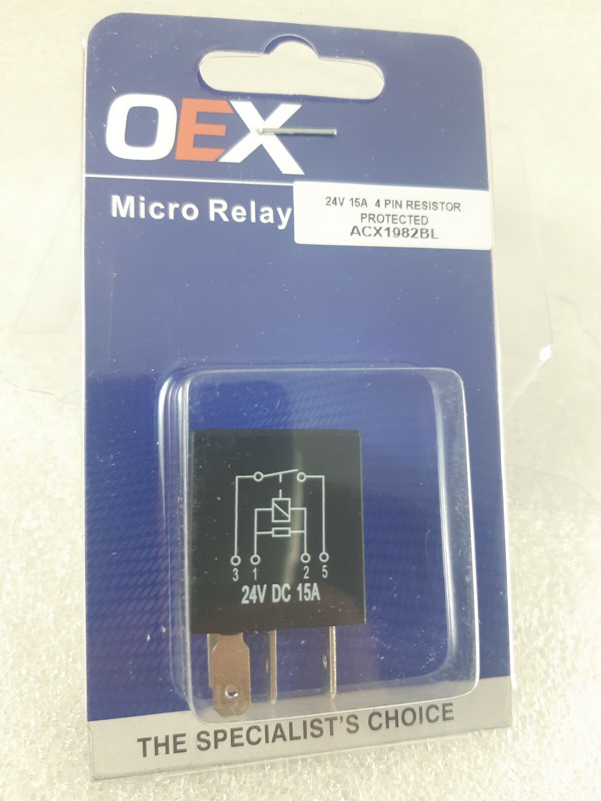 MICRO RELAY 24V NORMALLY OPEN 15A RESISTOR PROTECTED 4 Pin | eBay Australia