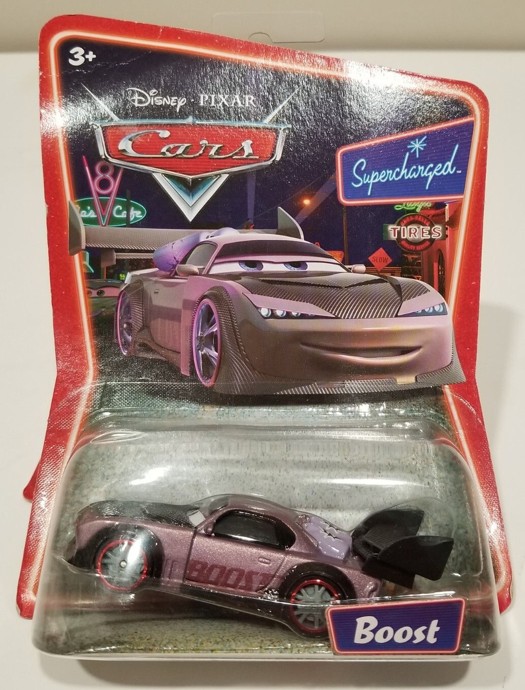 BOOST SUPERCHARGED CARS,DISNEY,PIXER Rare 2011