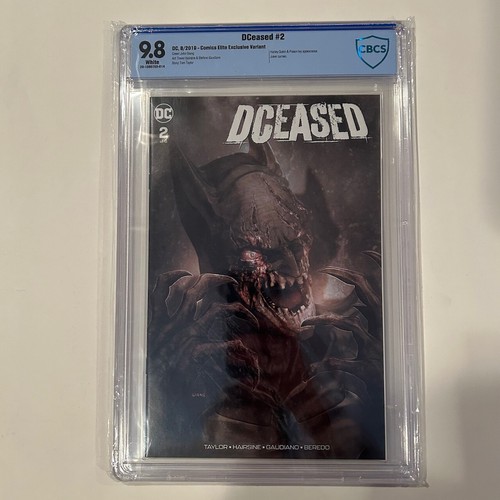 DCeased #2 - CBCS 9.8 Comics Elite Exclusive John Giang Variant | eBay