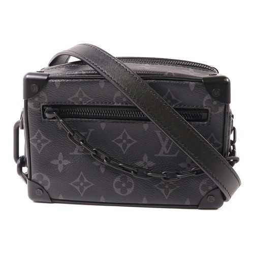 LOUIS VUITTON LV Mini Soft Trunk Shoulder Bag M44735 Monogram Eclipse ...